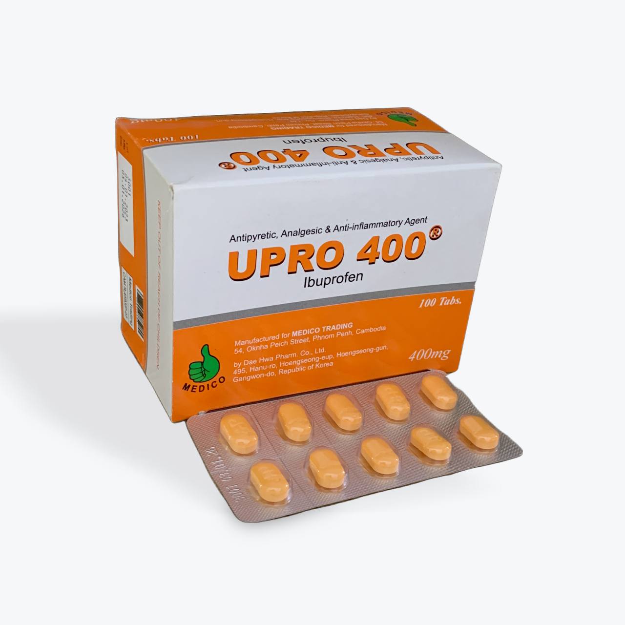 UPRO 400 (B/10x10tab) | TYTO PH Ecommerce