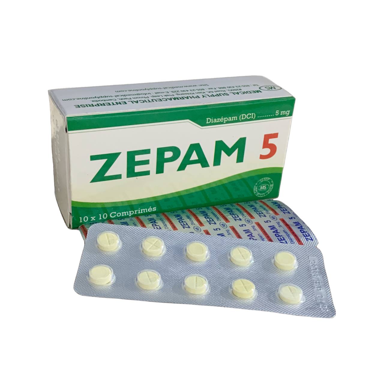 ZEPAM 5 (10X10tab) | TYTO PH Ecommerce